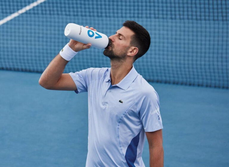 Novak Djokovic’s Waterdrop Becomes Official Water Bottle of the ...